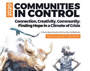 Communities in Control Conference 2020 - CSnet